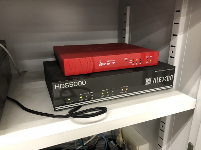 UTM WatchGuard T15/Firebox 導入 製造業(京都府 八幡市) | 日本通信システム